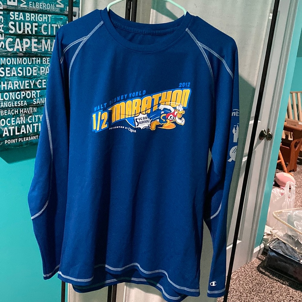 Run Disney 15 Years Running 1/2 Marathon Long Sleeve - Gem